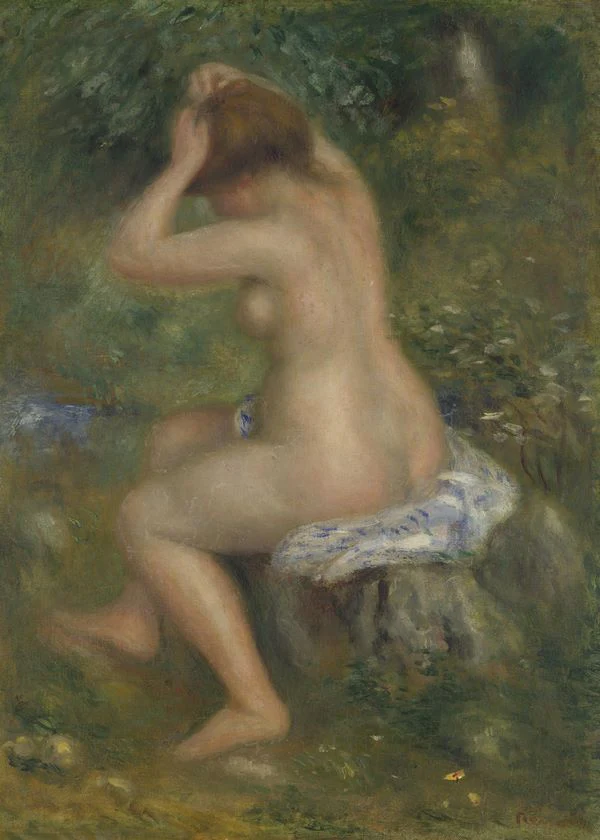 Pierre Auguste Renoir A Bather