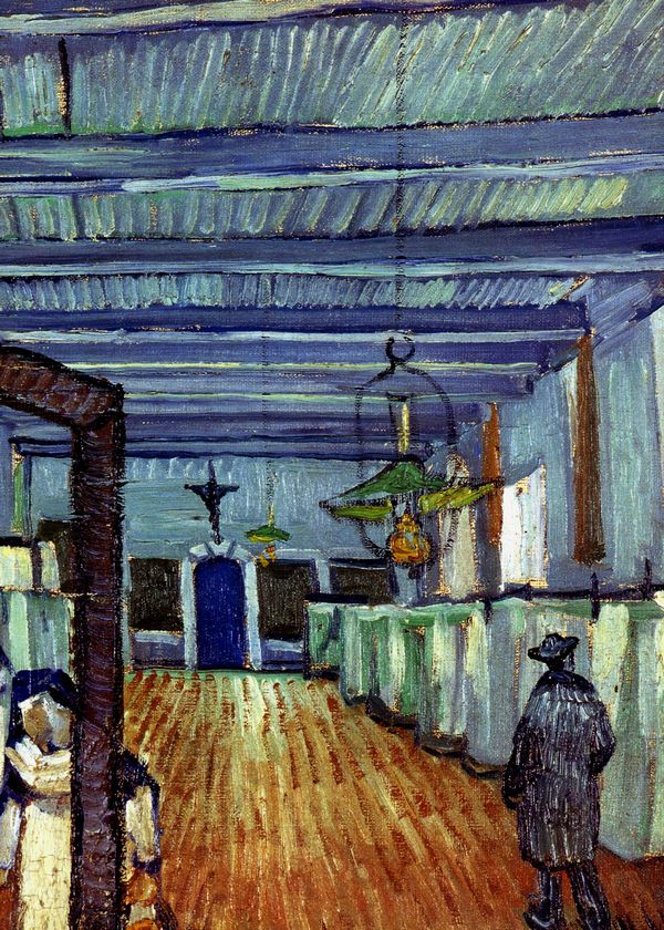 1889 Van Gogh The Hospital Of Arles Detail