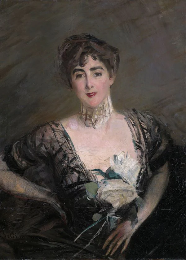 Giovanni Boldini Portrait Of Josefina Alvear De Errazuriz