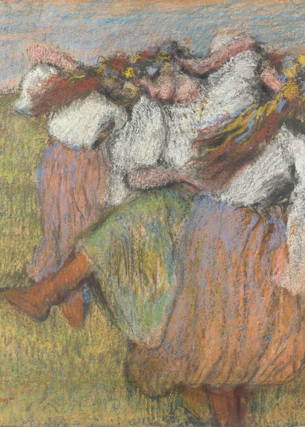 Hilaire Germain Edgar Degas Russian Dancers