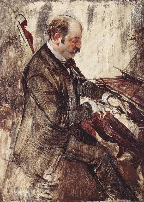 Giovanni Boldini The Pianist