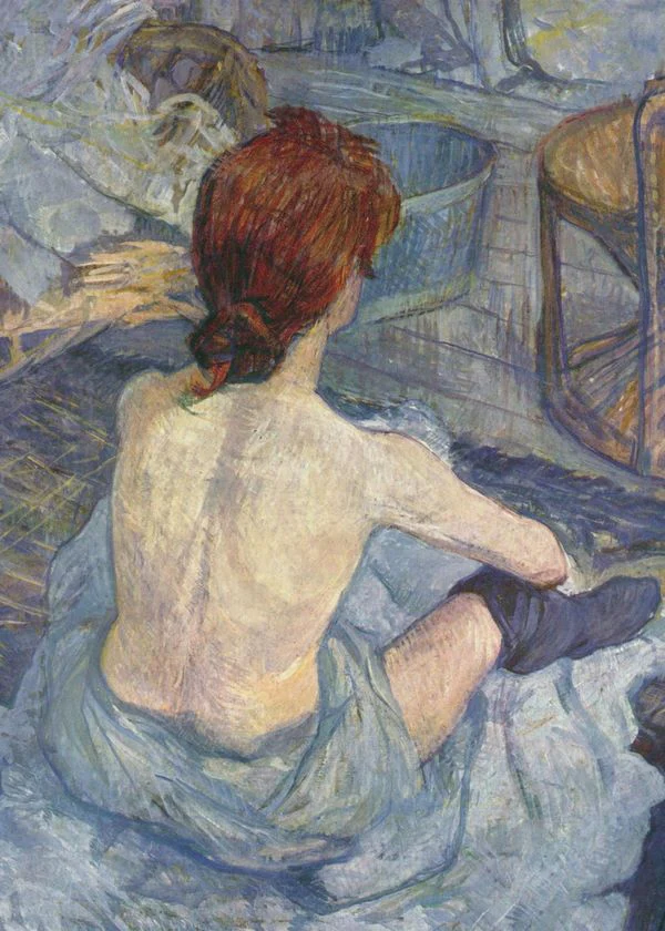 Henri De Toulouse Lautrec Woman At Her Toilette