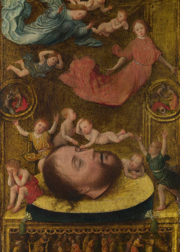 Mostaert Jan The Head of Saint John the Baptist