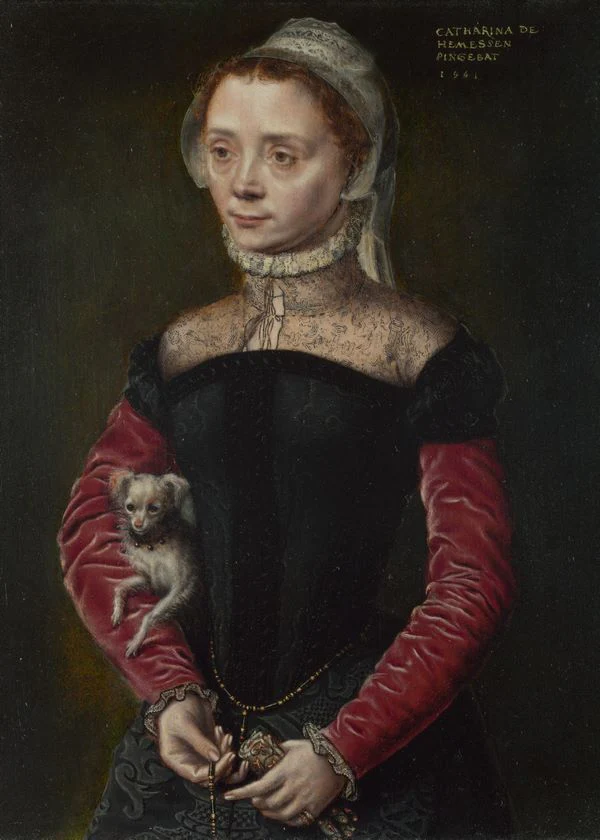 Catharina van Hemessen Portrait of a Lady