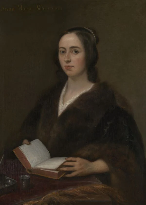 Jan Lievens Portrait of Anna Maria van Schurman