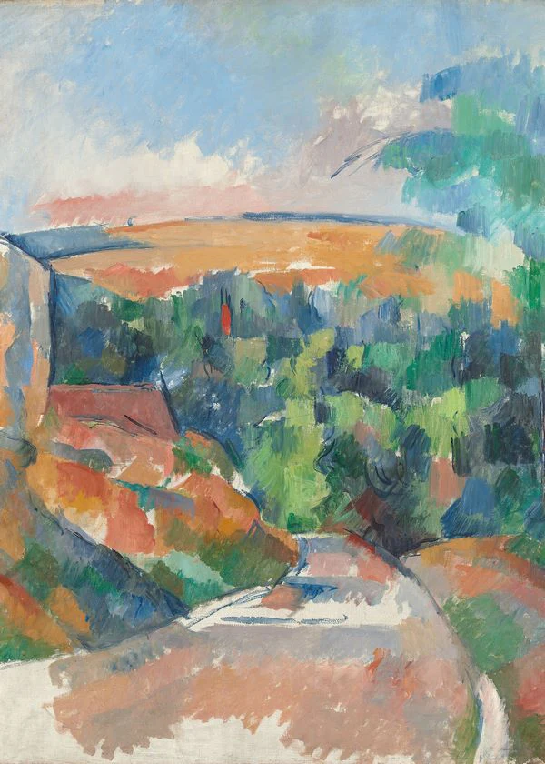 Paul Cezanne Bend in Road