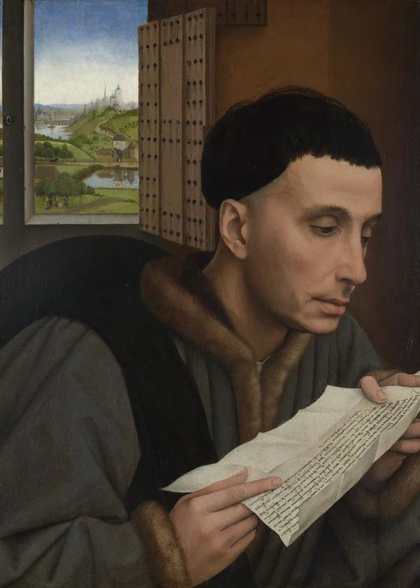 Rogier van der Weyden A Man Reading