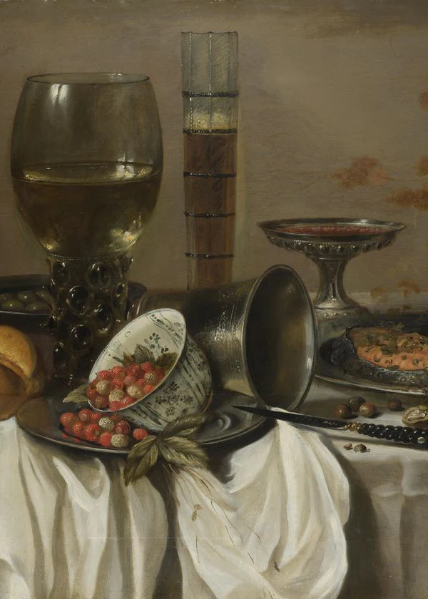 Pieter Claesz Still Life with Drinking Vessels