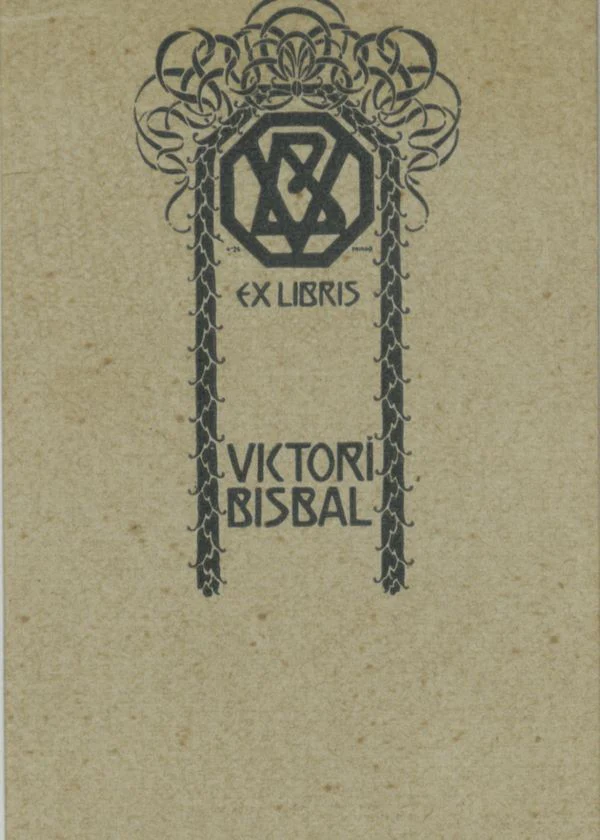 Triado Josep Ex Libris Victori Bisbal