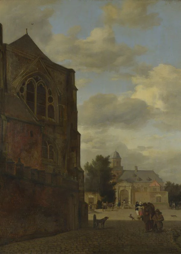 Jan van der Heyden An Imaginary View of Nijenrode Castle