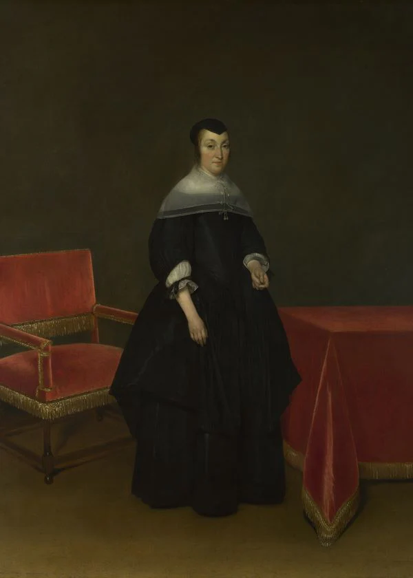 Gerard ter Borch Portrait of Hermanna van der Cruis