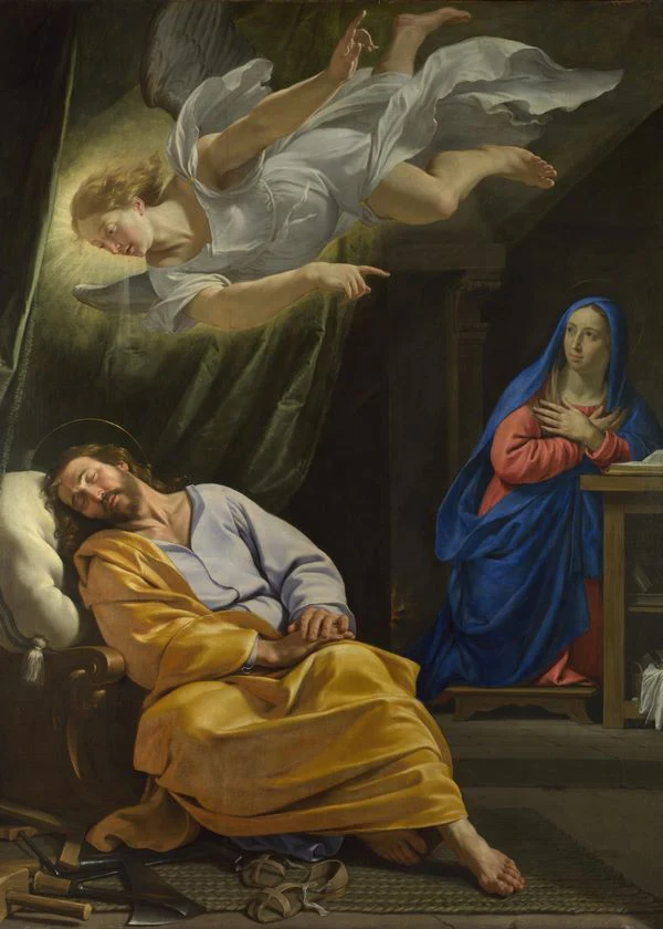 Philippe de Champaigne The Dream of Saint Joseph