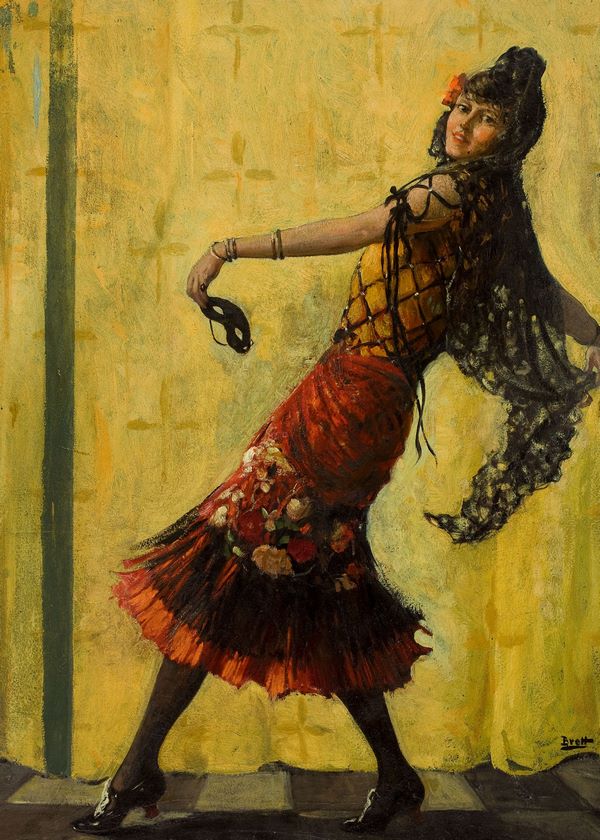 Harold matthews brett the spanish dancer