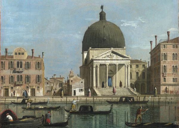 Canaletto, Venice, S. Simeone Piccolo