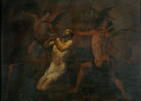 Viladomat Y Manalt, Antoni, St. Francis tormented by demons