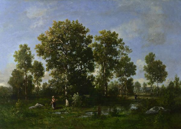 Diaz de la Pena, Narcisse Virgile, Sunny Days in the Forest