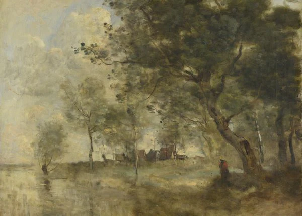 Jean Baptiste Camille Corot, A Flood