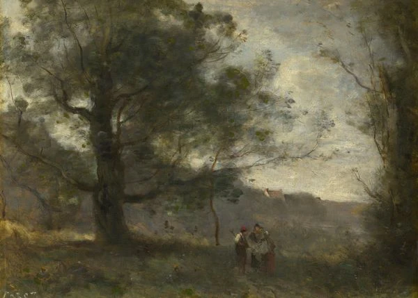 Jean Baptiste Camille Corot, The Oak in the Valley