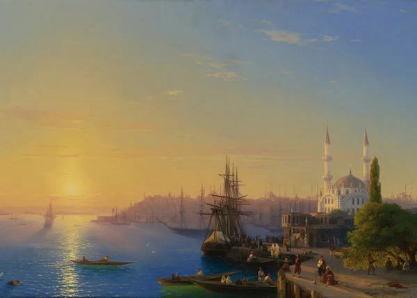 Ivan Aivazovsky, View of Constantinople and the Bosphorus