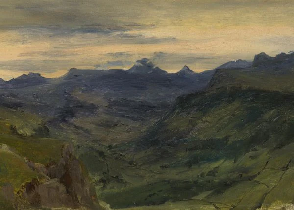 Theodore Rousseau, The Valley of Saint Vincent