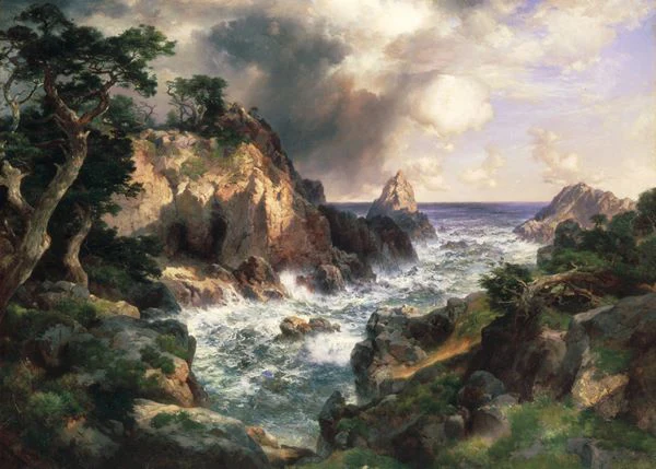 Thomas Moran, Point Lobos, Monterey, California