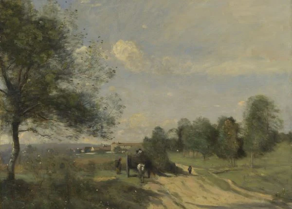 Jean Baptiste Camille Corot, The Wagon