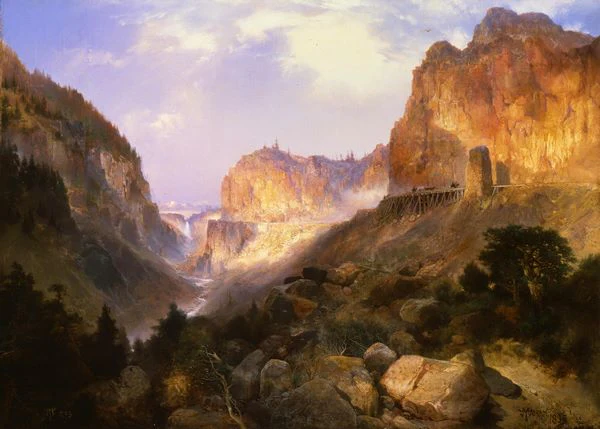 Thomas Moran, Golden Gate, Yellowstone National Park