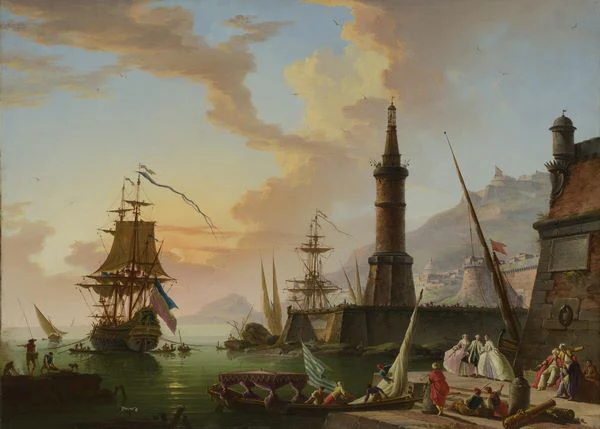 Claude Joseph Vernet, A Seaport