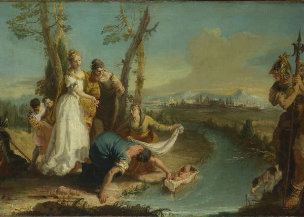 Francesco Zugno, The Finding of Moses