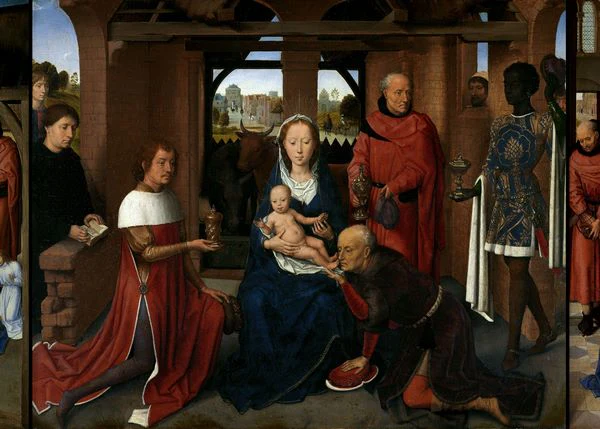 Hans Memling, Triptych Jan Floreynsa art