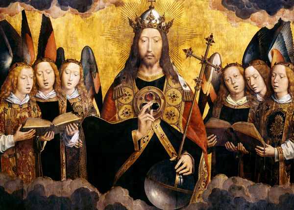 Hans Memling, The Altarpiece Of Santa Mar¡a La Real In Najera Central Panel