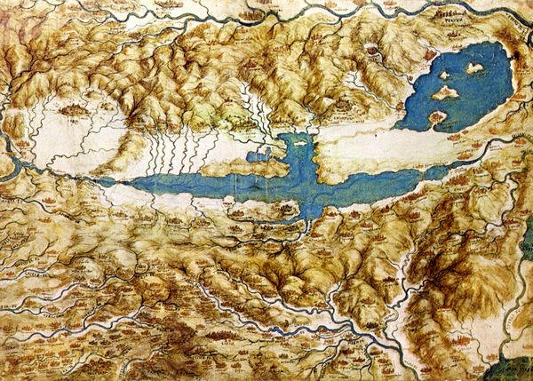 Leonardo Da Vinci, Maps