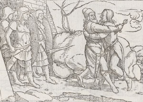 Hans Holbein The Younger, Joab Kills Amasa