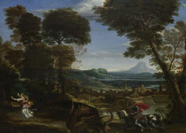 Domenichino, Saint George killing the Dragon