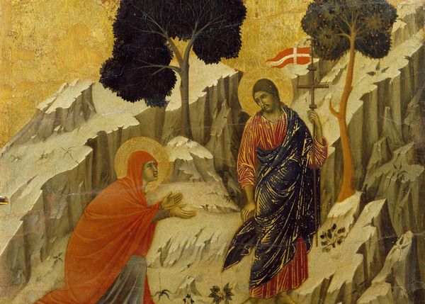 Duccio Di Buoninsegna, St. Mary Magdalene The Appearance Of Christ