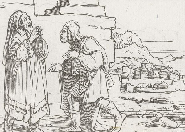 Hans Holbein The Younger, Nehemiah Hears About The Bad Situation In Jerusalem