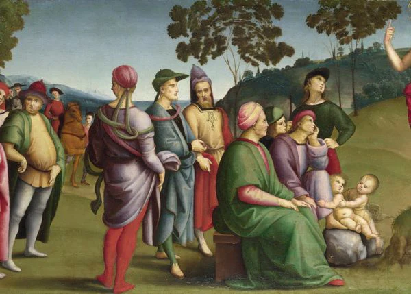 Raphael, Saint John the Baptist Preaching