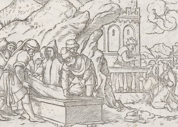 Hans Holbein The Younger, Burial Of Jacob Cave At Machpelah