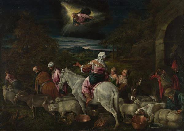 Jacopo Bassano, The Departure of Abraham