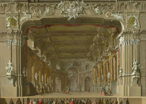 Italian, North, The Interior of a Theatre