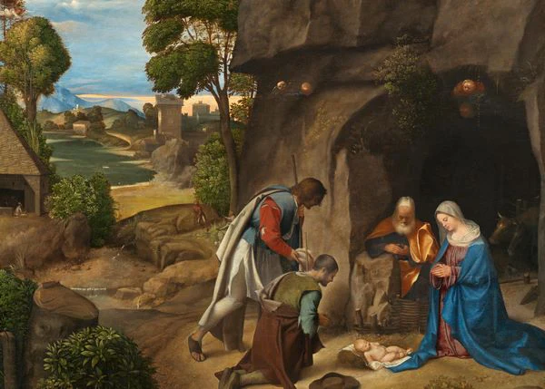 Giorgio Barbarelli Da Castelfranco, Adoration Of The Shepherds painting