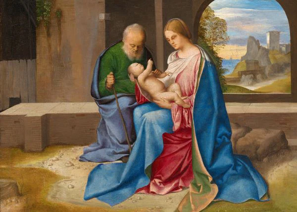 Giorgio Barbarelli Da Castelfranco, Holy Family