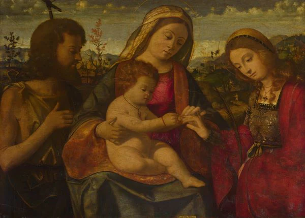 Andrea Previtali, The Virgin and Child with Saints