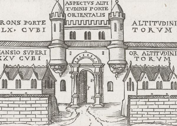 Hans Holbein The Younger, East Gate Of The New Temple In Ezekiel's Vision