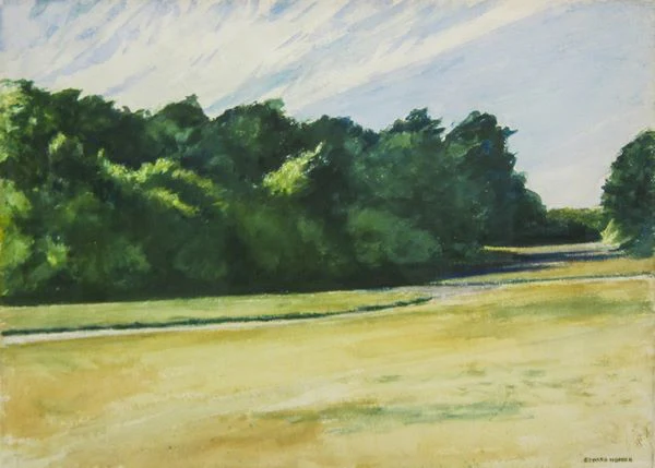 Hopper Edward, Mass Of Trees At Eastham