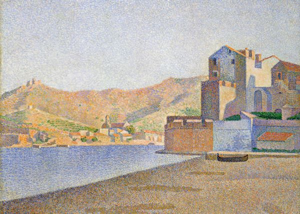 Paul Victor Jules Signac, The Town Beach, Collioure, 1887