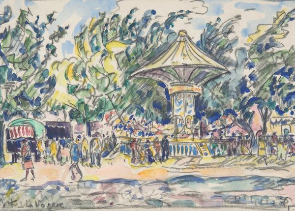 Paul Victor Jules Signac, Village Festival, 1920