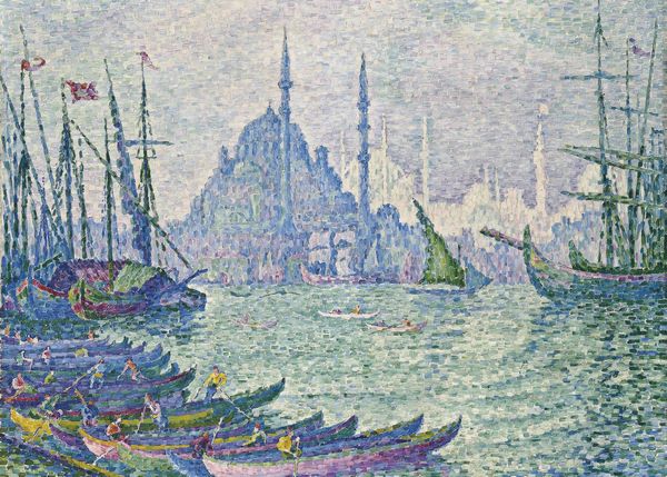 Paul Victor Jules Signac, The Golden Horn, Constantinople