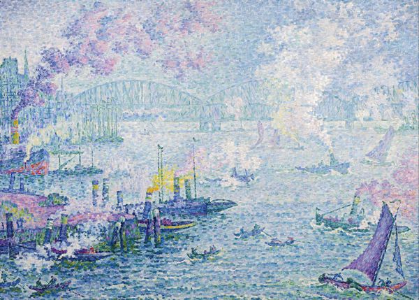 Paul Victor Jules Signac, The Port Of Rotterdam, 1907