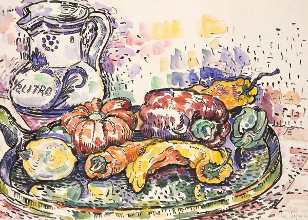 Paul Victor Jules Signac, Still Life With Pitcher, 1919